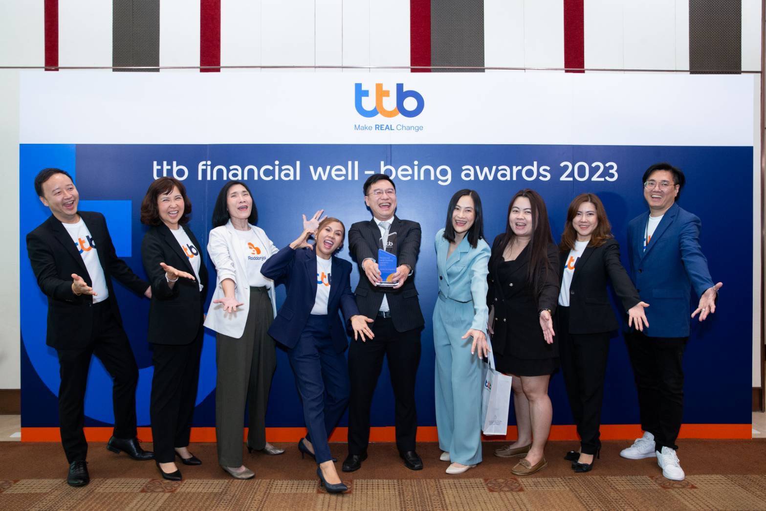 มาสด้า เบสท์สไมล์ คว้ารางวัล ttb financial well-being awards 2023